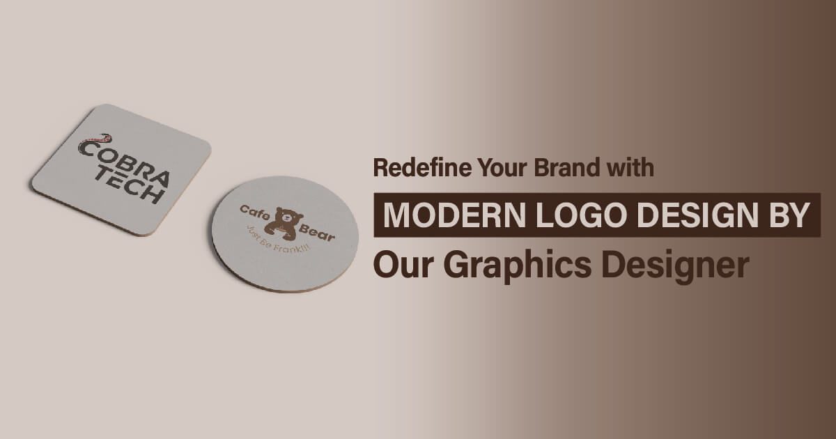Redefine Your Brand with Modern Logo Design by Our Graphics Designer